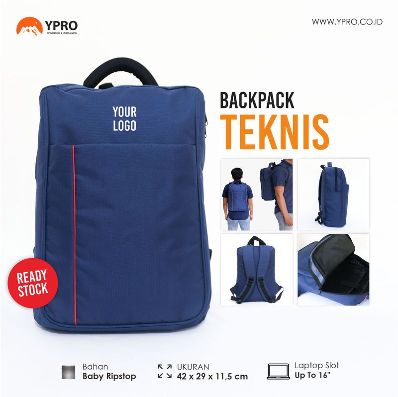 Backpack Tas Ransel Teknis (Ready Stock)
