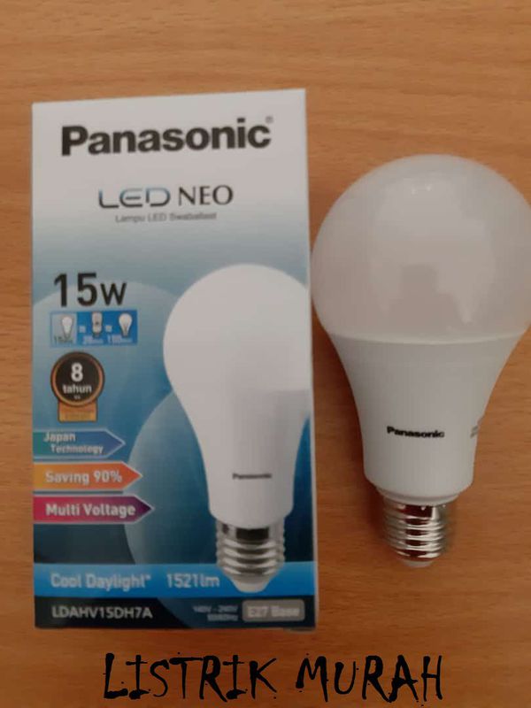 Lampu LED 15 Watt Panasonic
