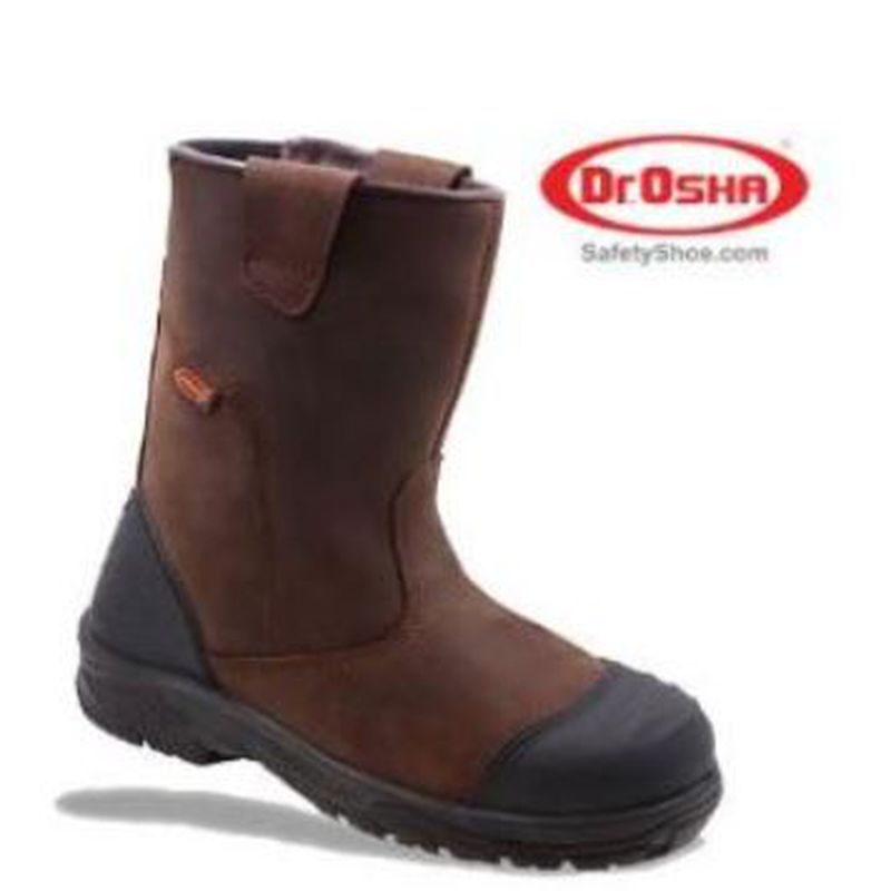 DR. OSHA MUSTANG BOOT - 9373 - S2 - BROWN - DR.OSHA SAFETY SHOES