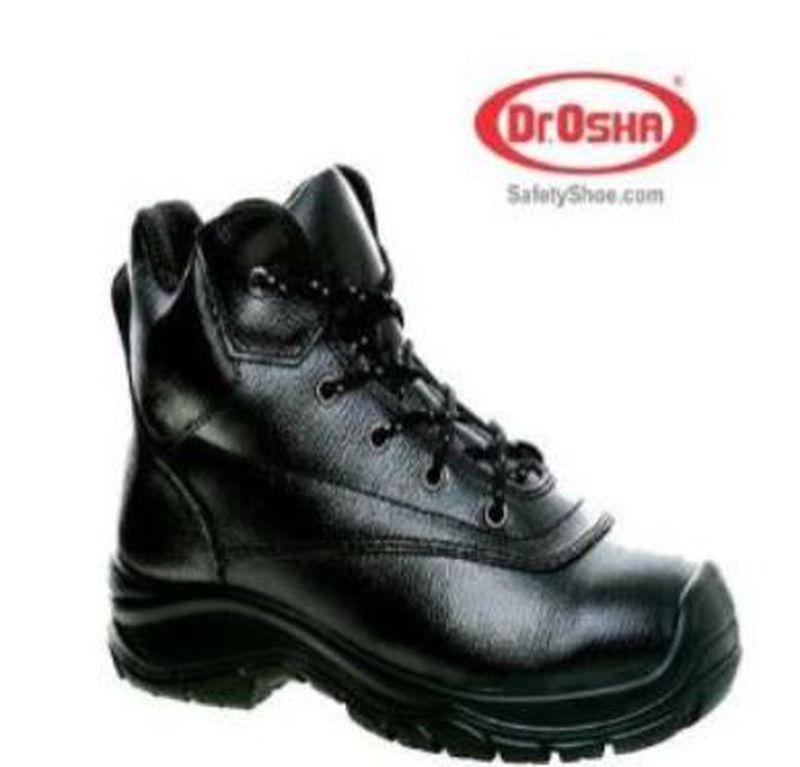 DR. OSHA PRINCIPAL ANKLE BOOT - 2222 - BLACK - DR.OSHA SAFETY SHOES