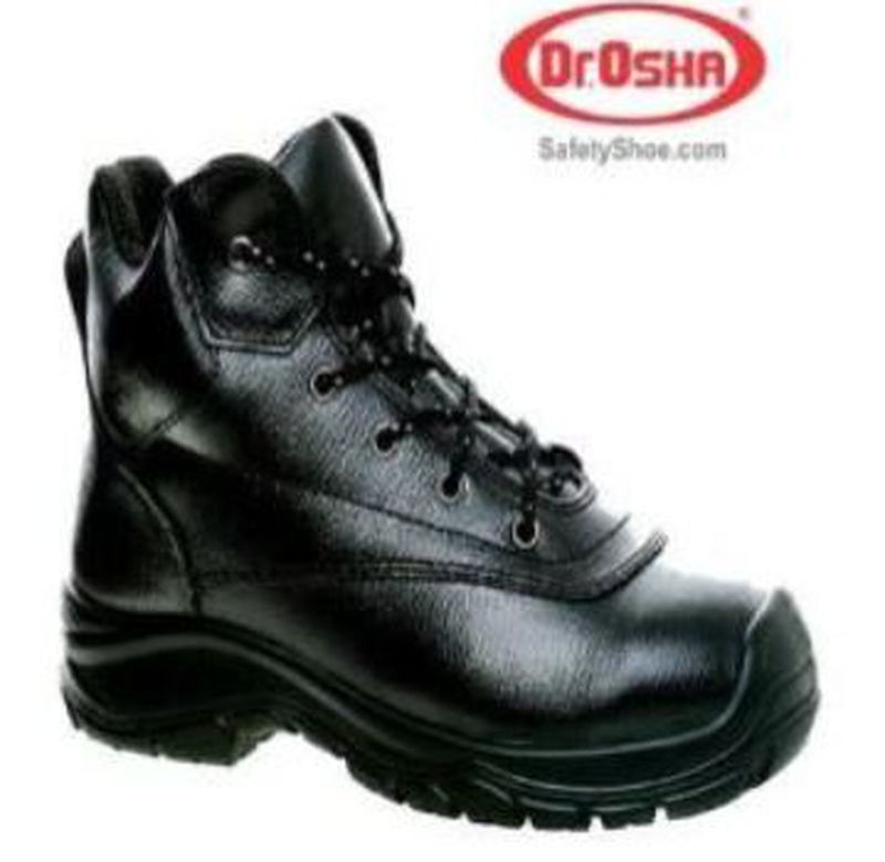 DR. OSHA COMMANDO ANKLE BOOT - 3218 - HITAM - DR.OSHA SAFETY SHOES
