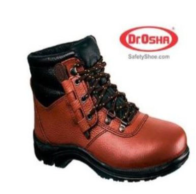 DR. OSHA OSHA ANKLE BOOT - 2228 - BROWN - DR.OSHA SAFETY SHOES