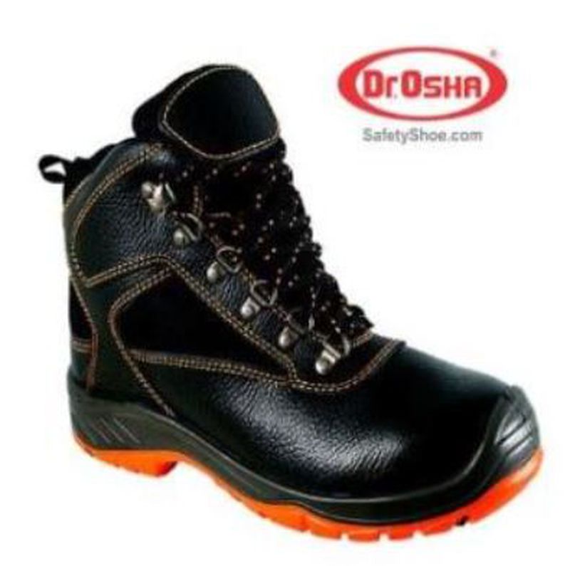 DR. OSHA PRESIDENT ANKLE BOOT - 9283 - BLACK - DR.OSHA SAFETY SHOES