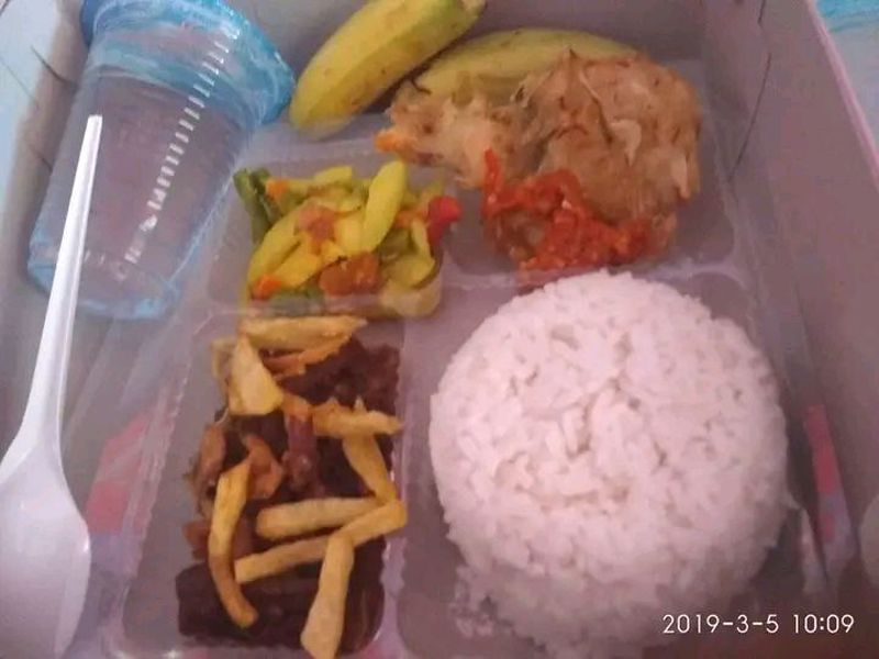PAKET NASI DAGING GARO BISTIK