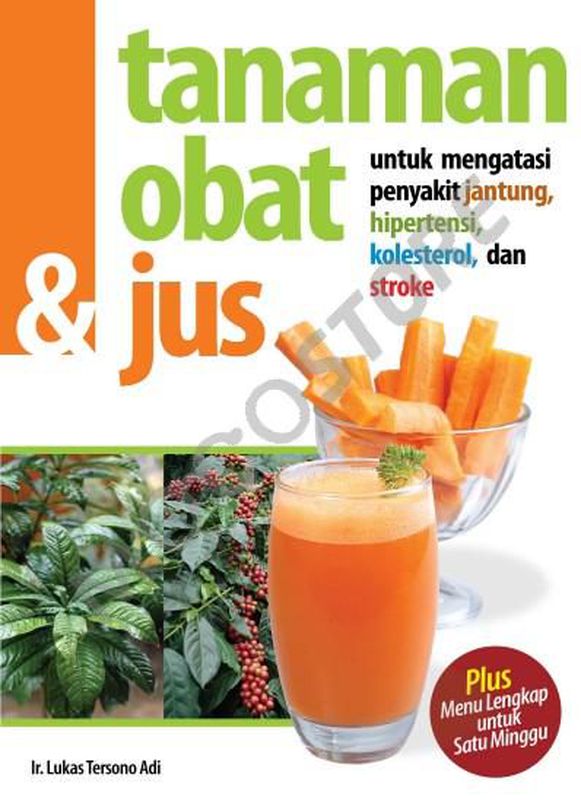 EBOOK - Tanaman Obat & Jus Untuk Mengatasi Penyakit Jantung, Hipertensi ...