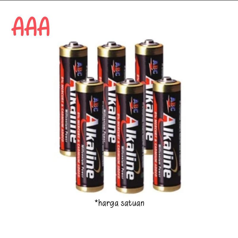Baterai ABC Alkaline AAA