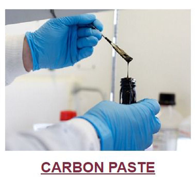Carbon conductive paste low-temperature