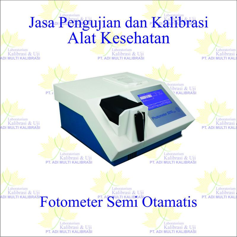 Kalibrasi Fotometer Semi Otomatis