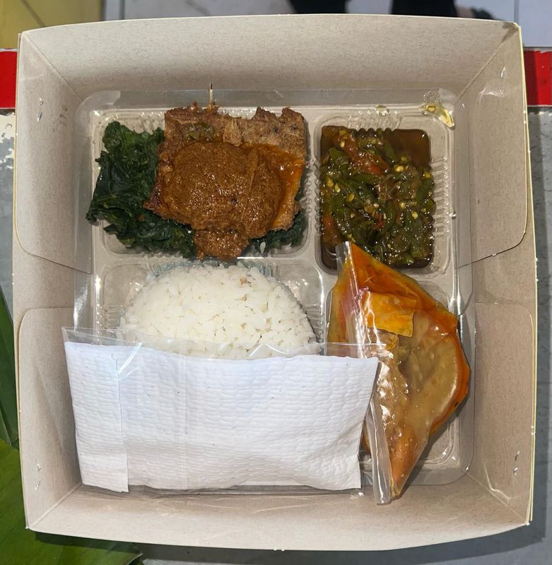 Nasi Box Rendang