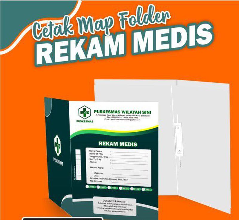 Map Full Colour / Map Rekam Medis