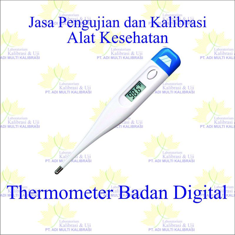 Kalibrasi Termometer Badan Digital/ Termometer Sensor