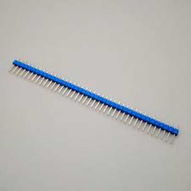 PIN HEADER MALE STRIP SINGLE ROW 1X40 2.54MM BLUE BIRU