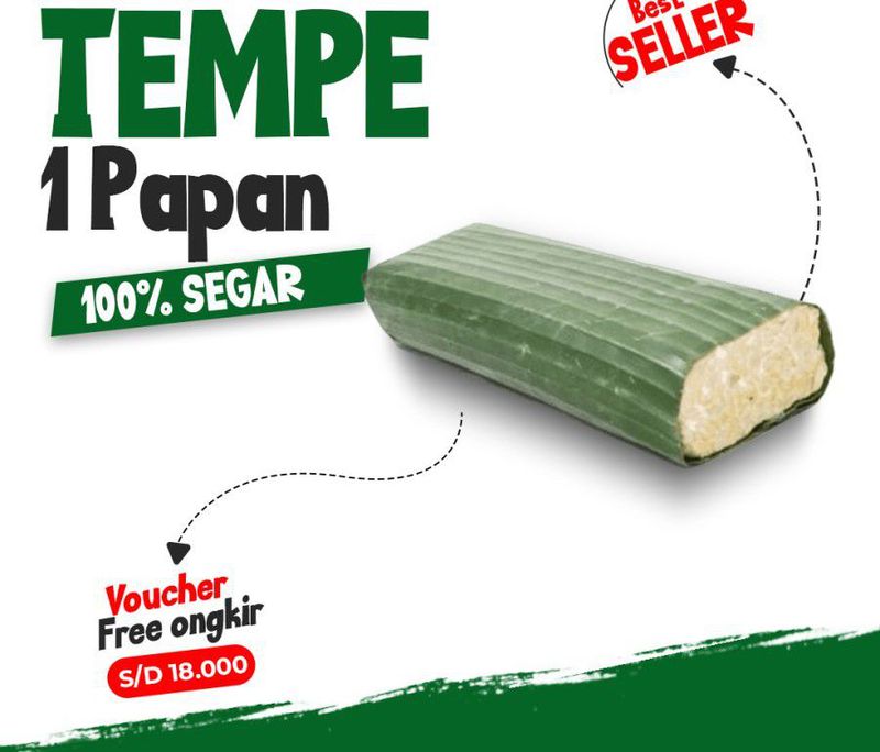 Tempe 1 Papan Fresh