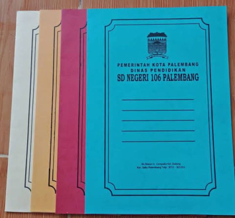 Stop Map Folio Bahan Kertas Buffalo Cetak 1 Warna