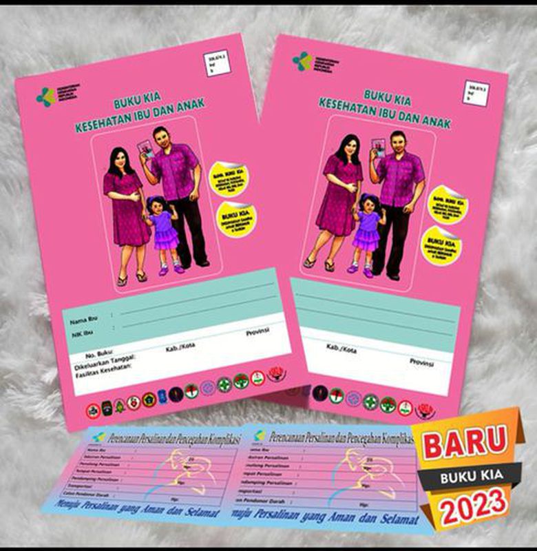 Buku KIA Terbaru 2023 + Gratis Stiker P4K