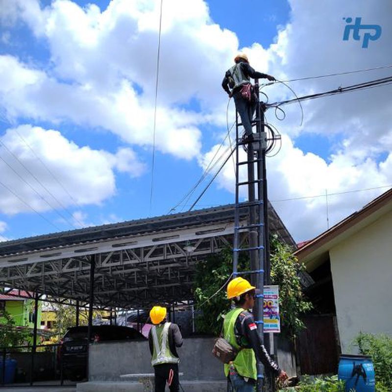Jasa Pulling/Penarikan Kabel Fiber Optic Outdoor