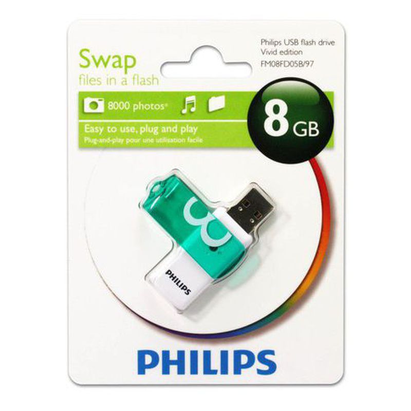 Flashdisk Philips Vivid 8gb