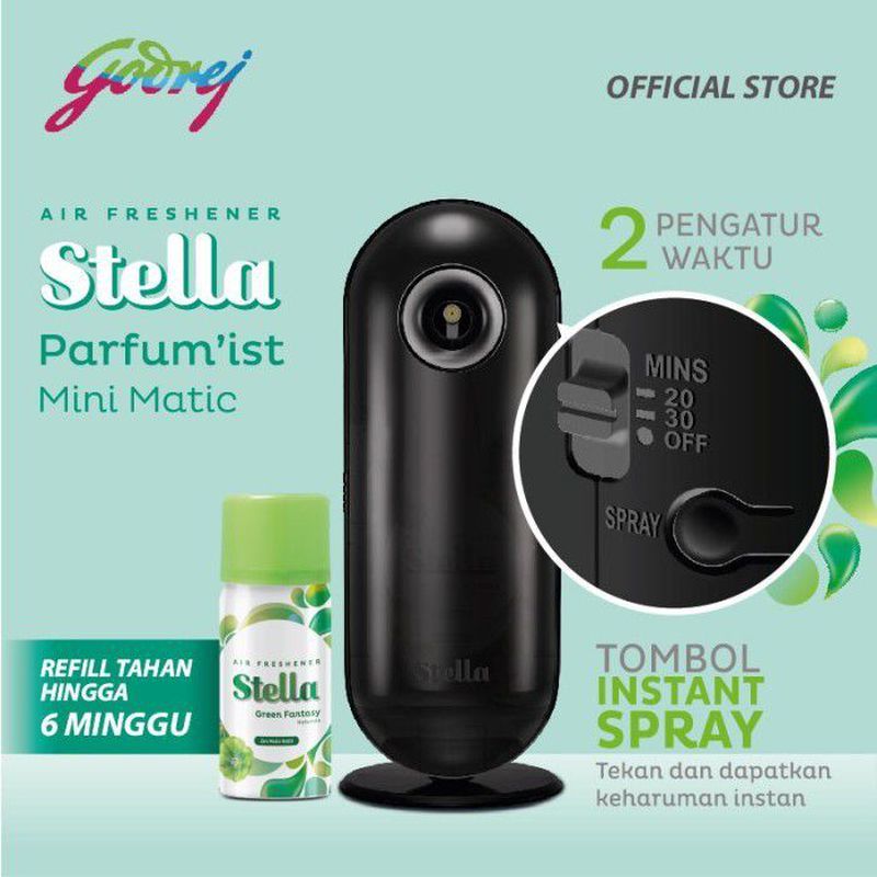 Alat Pengaharum Ruangan Stella Mini Matic