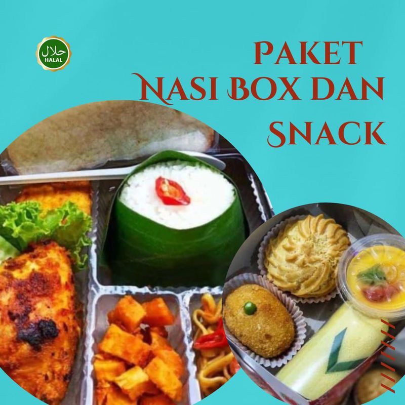 PAKET NASI BOX DAN SNACK