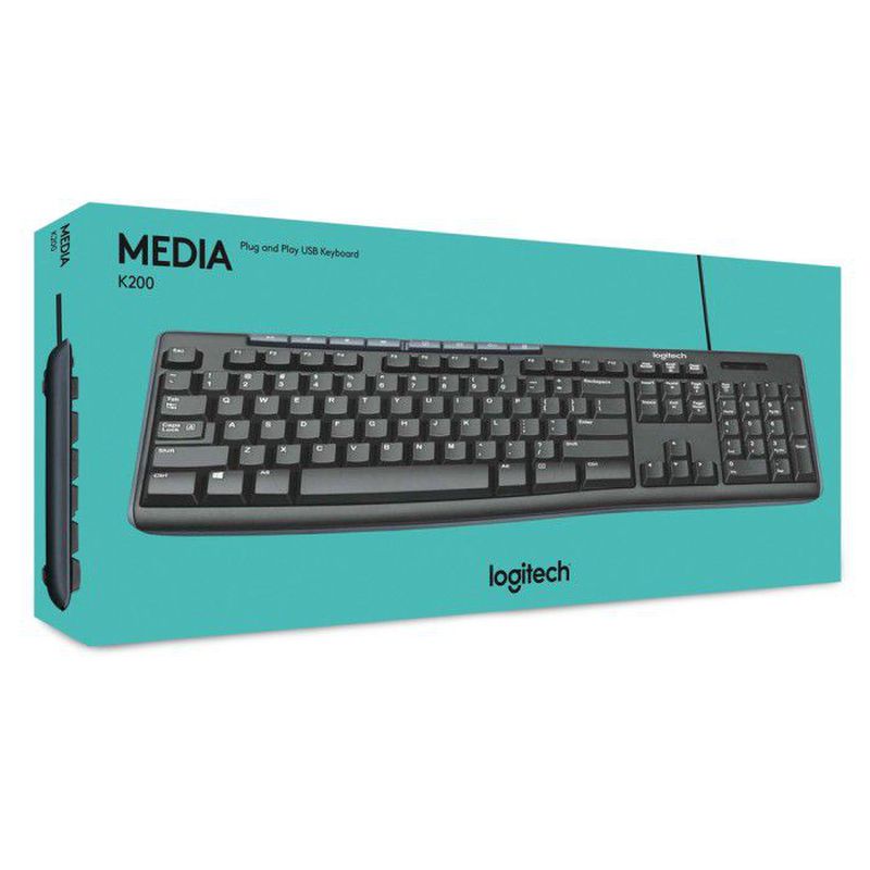 KEYBOARD KABEL LOGITECH K-200