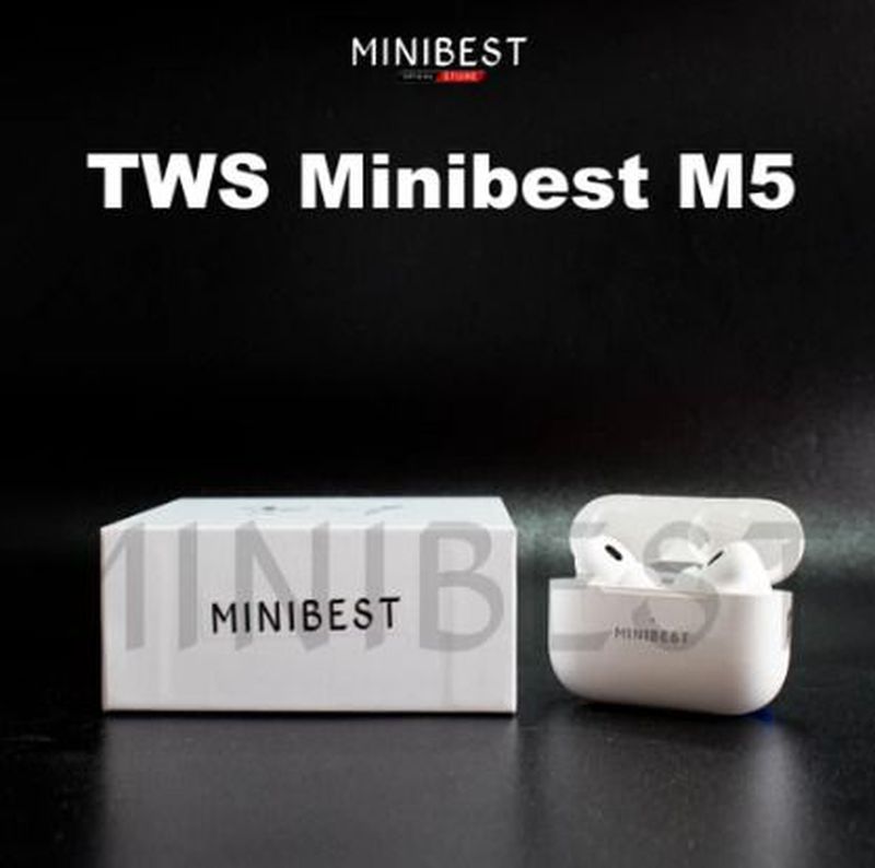 WIRELESS Chip H2 MINIBEST M5 TWS Earphone Headset Bluethooth 5.3
