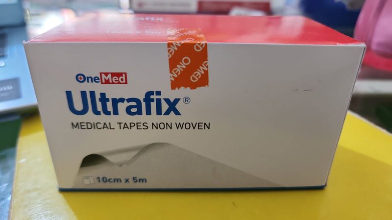 Plester Ultrafix ukuran 10 cm X 5 m, 5cm x 5m - 10 Cm X 5 M