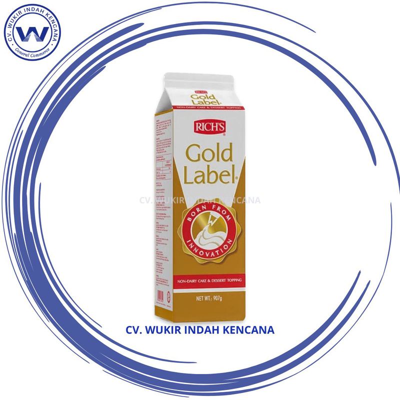 Whipped cream Gold label