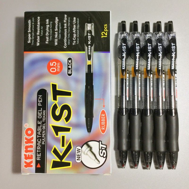Pulpen kenko k-1 hitam