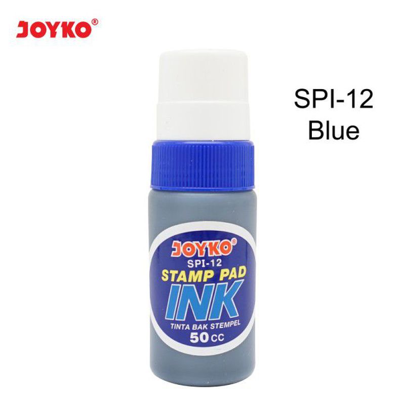 Tinta Stempel Warna Biru