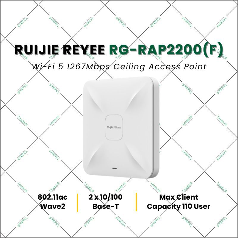 Ruijie Reyee RG-RAP2200(F) Reyee Wi-Fi 5 1267Mbps Ceiling Access Point