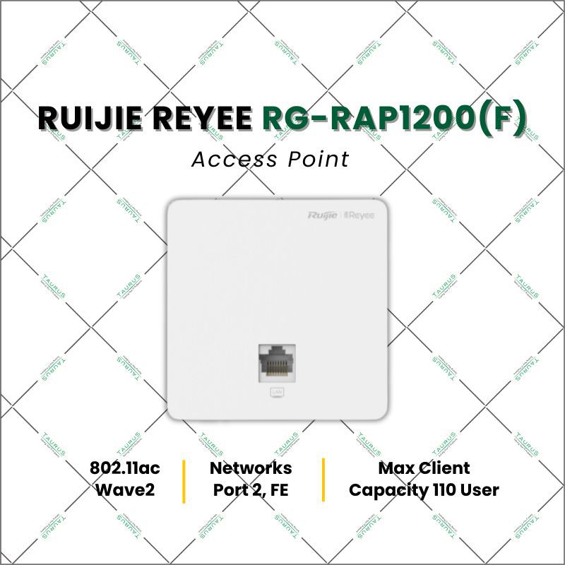 Ruijie Reyee RG-RAP1200(F) Reyee Wi-Fi 5 1267Mbps Wall-mounted Access Point