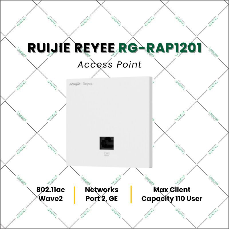 Ruijie Reyee RG-RAP1201 Reyee Wi-Fi 5 1267 Mbps Wall-mounted Access Point