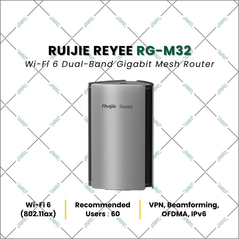 Ruijie Reyee RG-M32 3200M Wi-Fi 6 Dual-band Gigabit Mesh Router