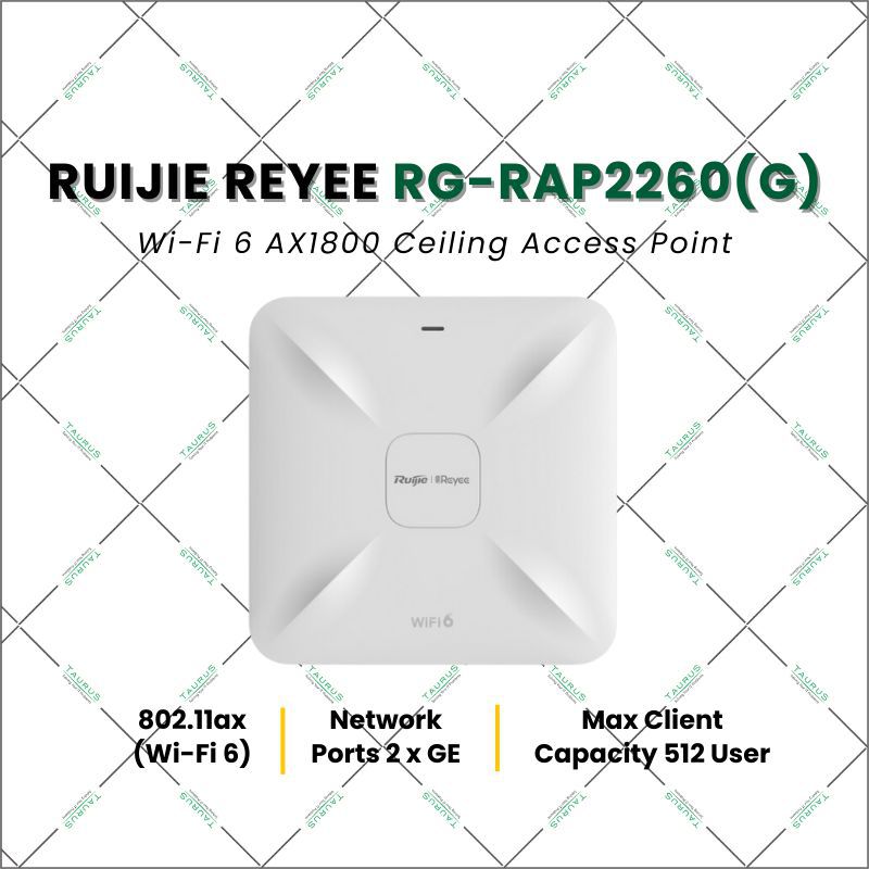 Ruijie Reyee RG-RAP2260(G) Reyee Wi-Fi 6 AX1800 Ceiling Access Point