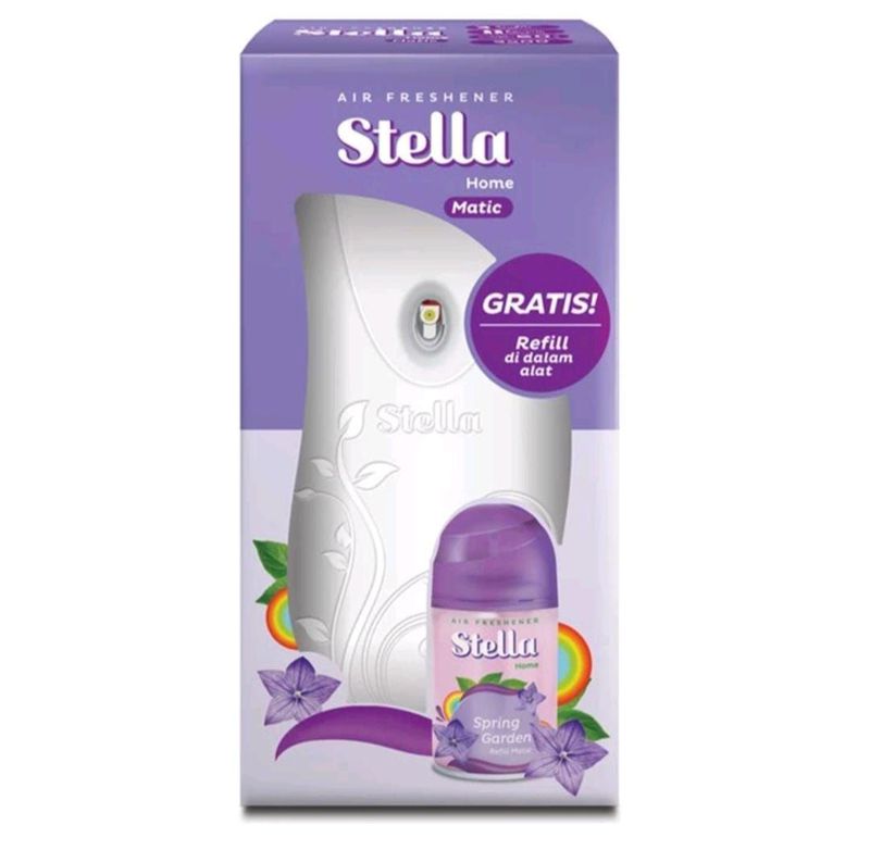 Alat Pengharum Ruangan Stella Matic Set + Gratis Refill dan Baterai ...