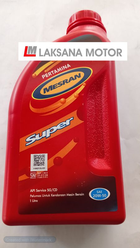 Oli mesran super 20w-50 1liter
