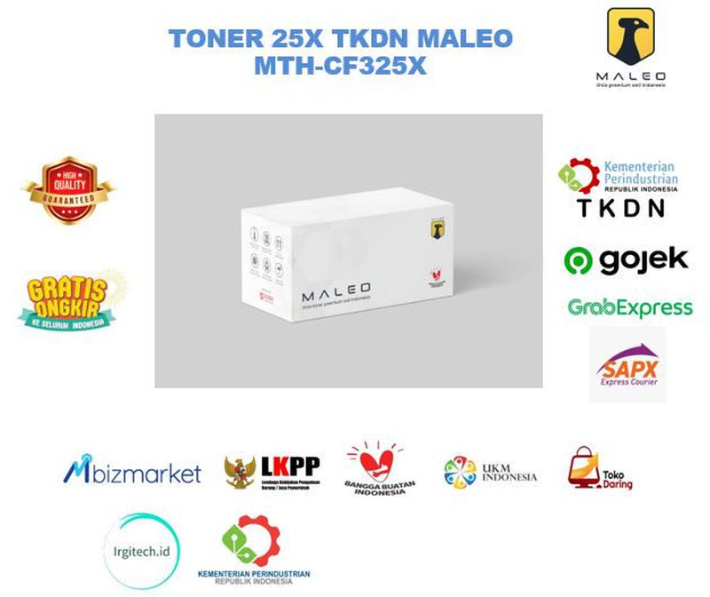 TONER 25X TKDN - MTH-CF325X - Untuk Hp Laserjet Enterprise M806,flow ...