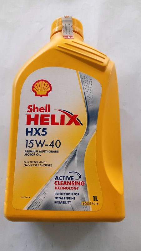 Oli shell helix HX5 15w-40 1liter