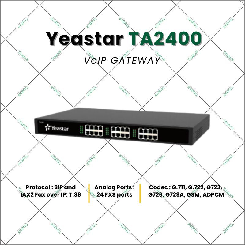 Yeastar TA2400 FXS 24 Port Voip Gateway