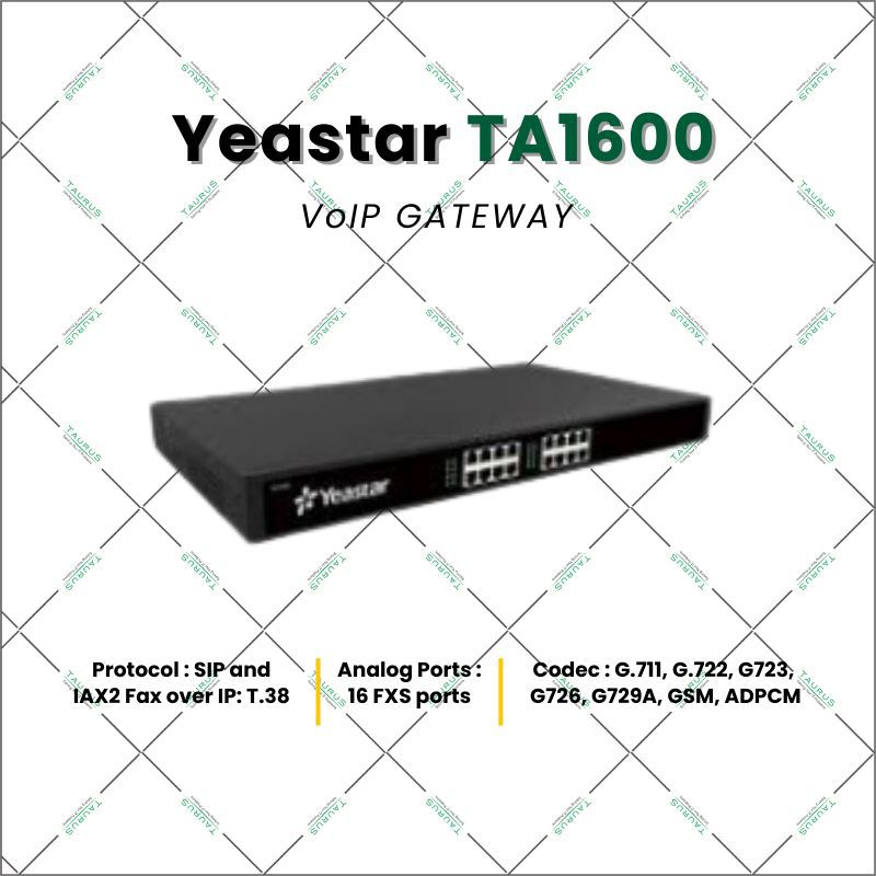Yeastar TA1600 FXS 16 Port Voip Gateway