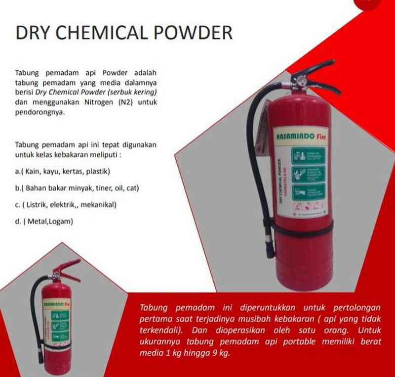 Alat Pemadam Api (Dry Chemical Powder) Refilling