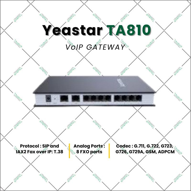 Yeastar 8 FXO VoIP Gateway TA810
