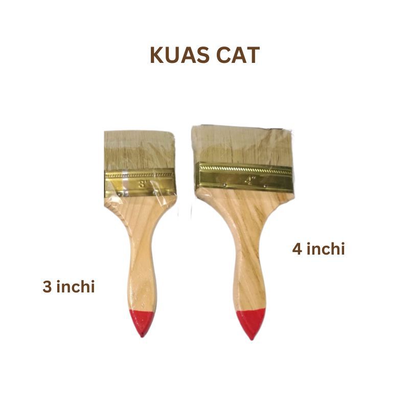 Kuas Cat - 4 Inchi