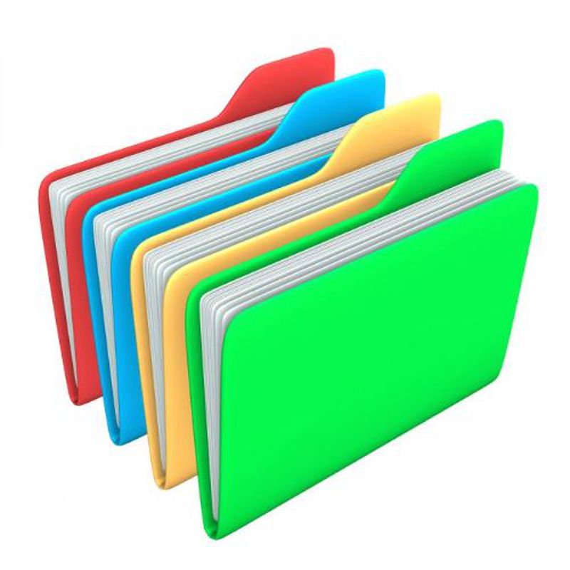 Map Folder Arsip Ukuran Kecil