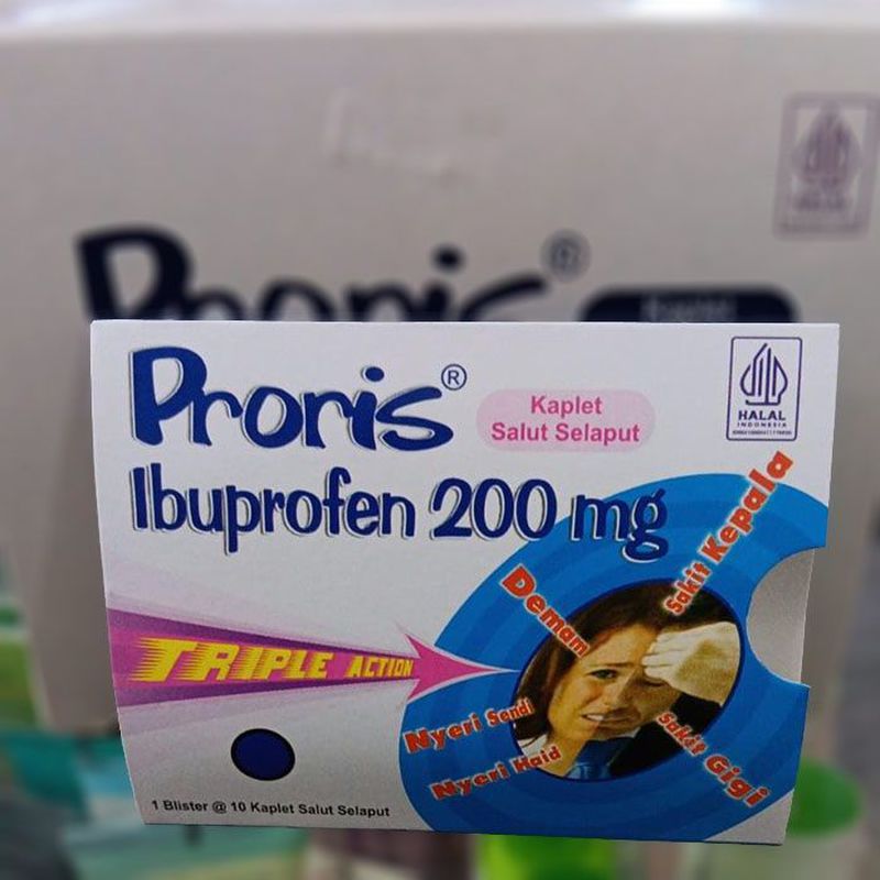 Proris Ibuprofen 200 mg