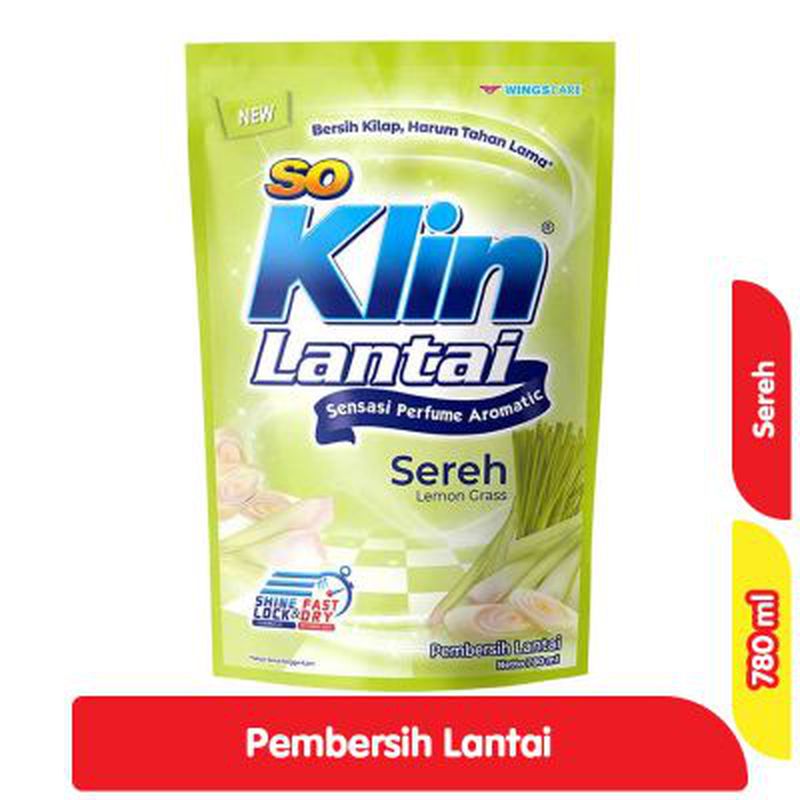 SO KLIN PEMBERSIH LANTAI REFILL 780 ML