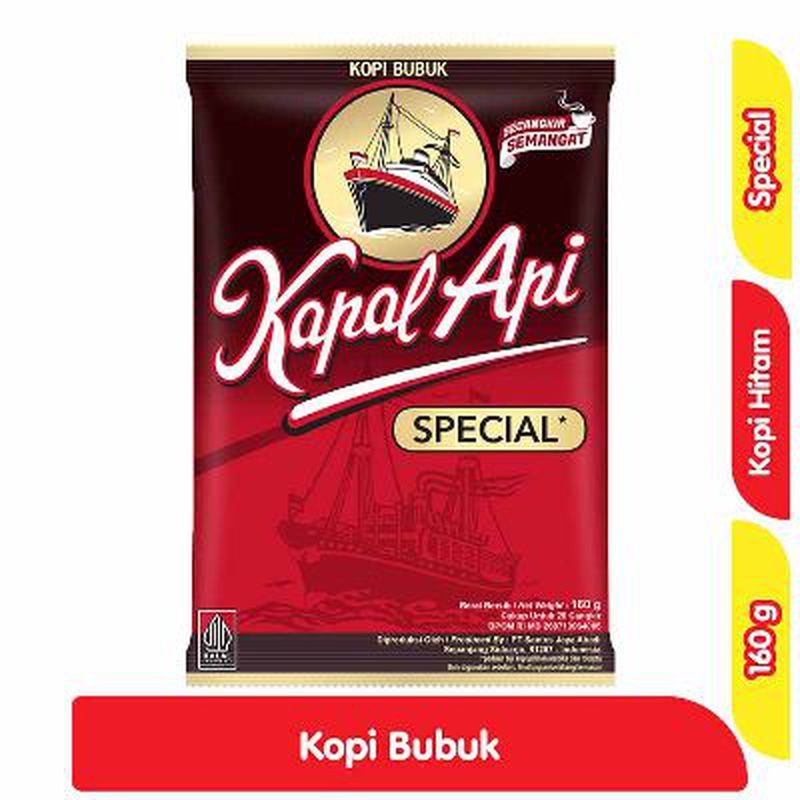 KAPAL API KOPI BUBUK INSTAN SPECIAL 160 GR