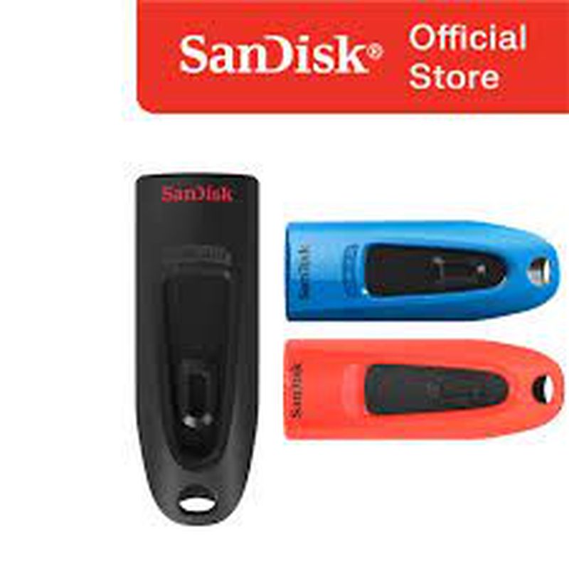 SANDISK FLASHDISK ULTRA CZ48 USB 3.0 ORIGINAL - 64GB