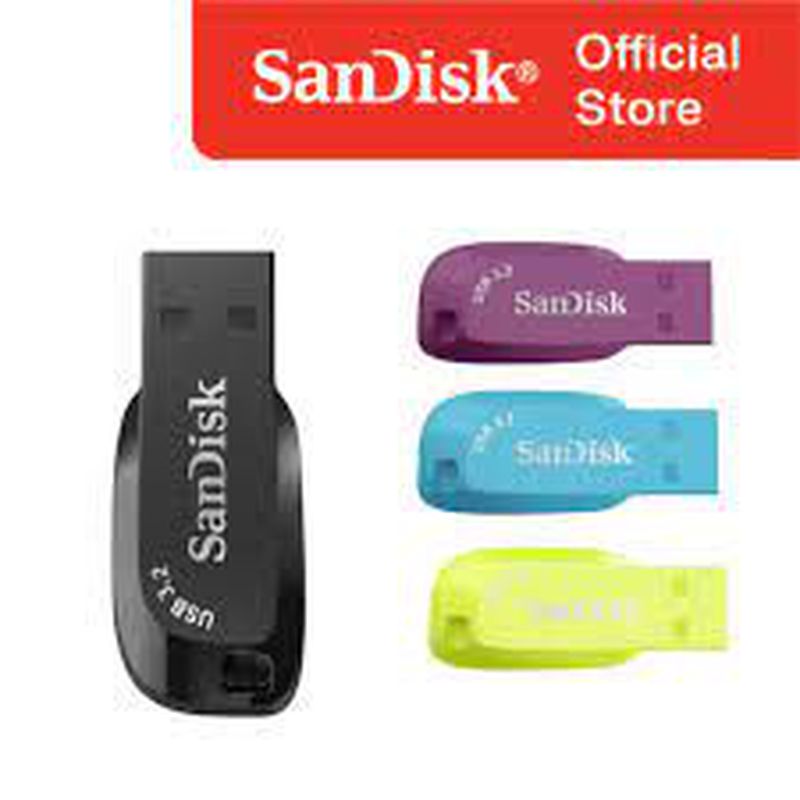 SANDISK FLASHDISK ULTRA SHIFT CZ410 USB 3.0 ORIGINAL - 128GB