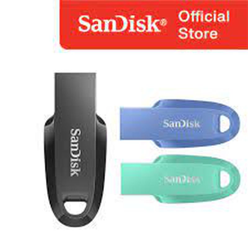 SanDisk Flash Disk Ultra Curve CZ550 USB 3.2 Original - 128GB